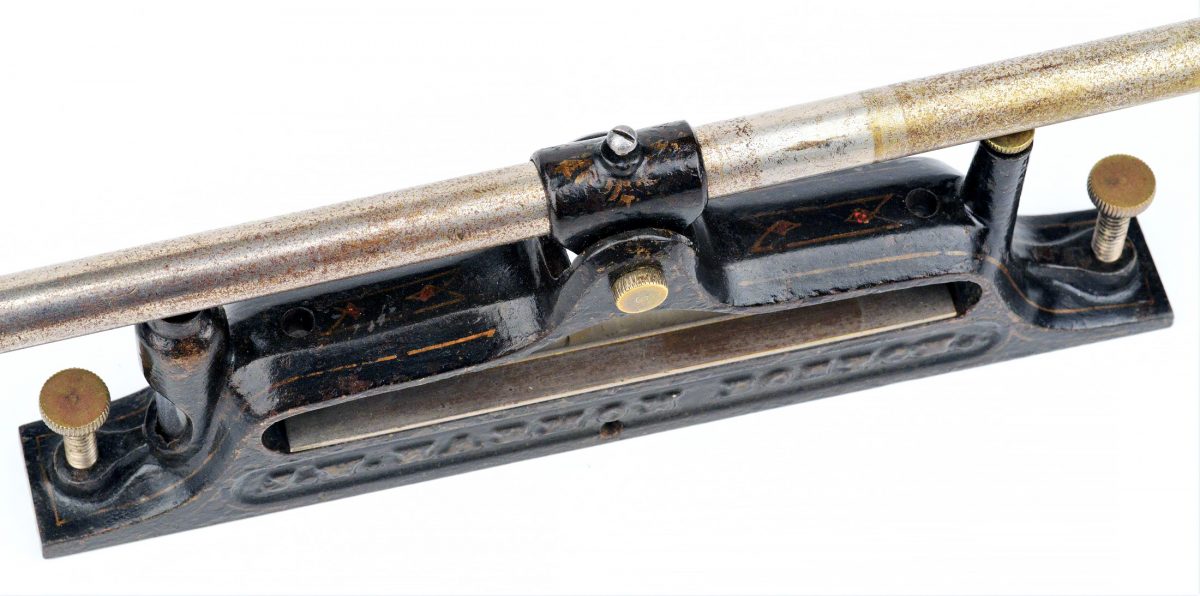 J.W. Harmon *Patent Applied For* Sighting Level – Vintage Vials