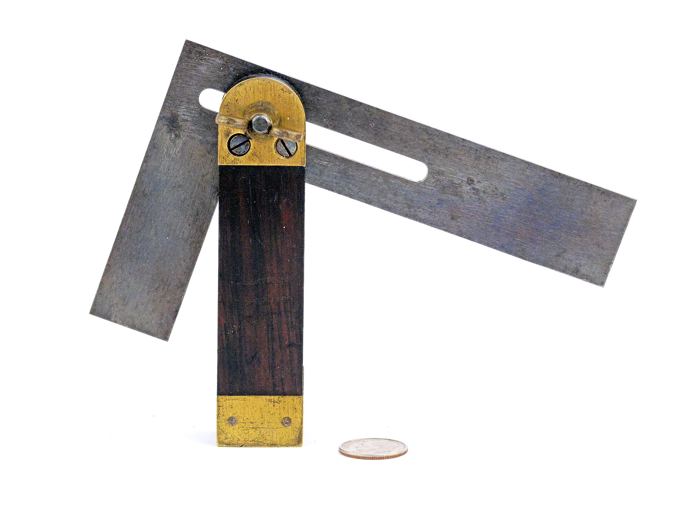 MINT! 4″ Stanley No. 24 Bevel Square – Vintage Vials