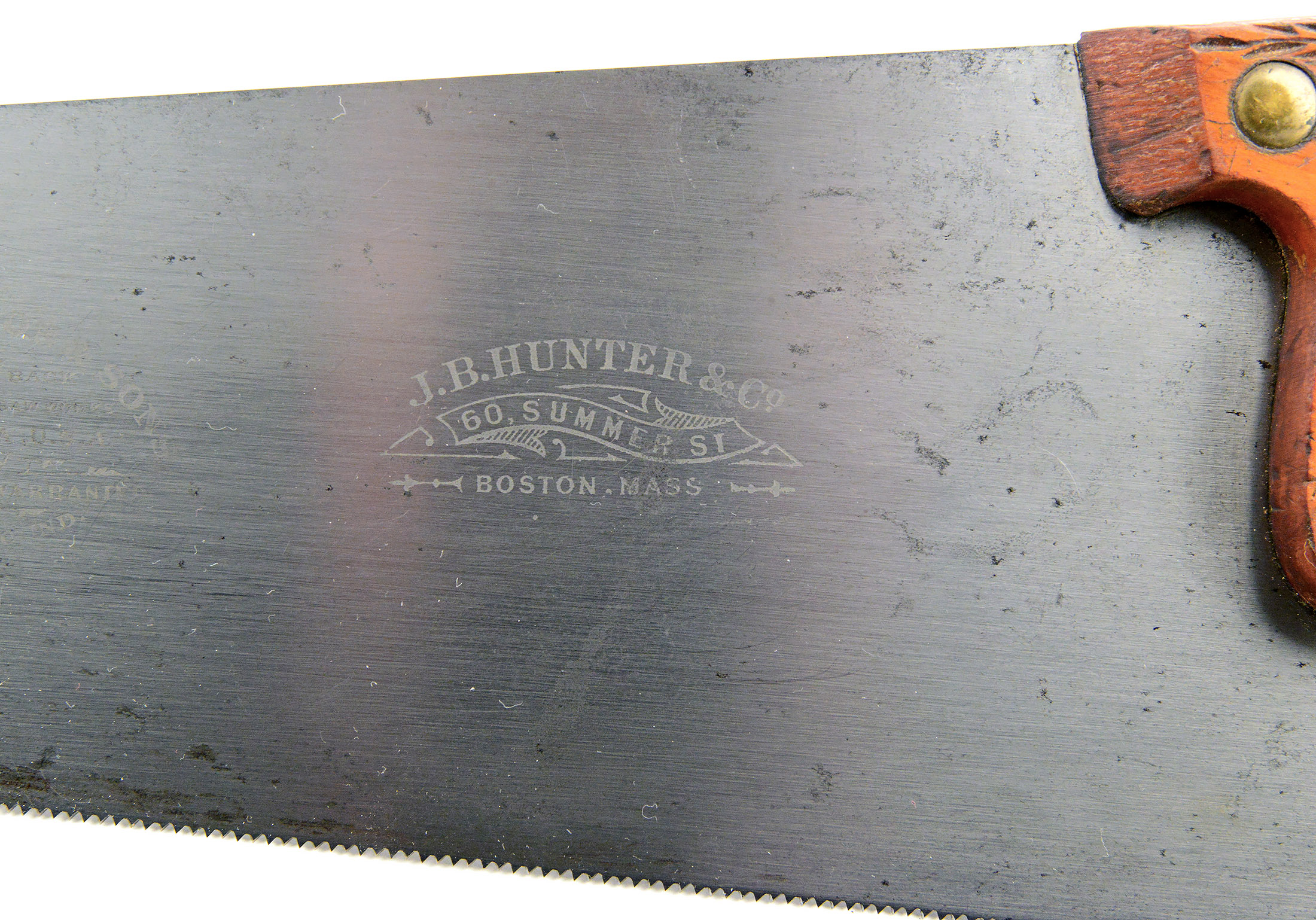 PRISTINE 12 point, 20 inch Disston No. 16 Hand Saw – Vintage Vials