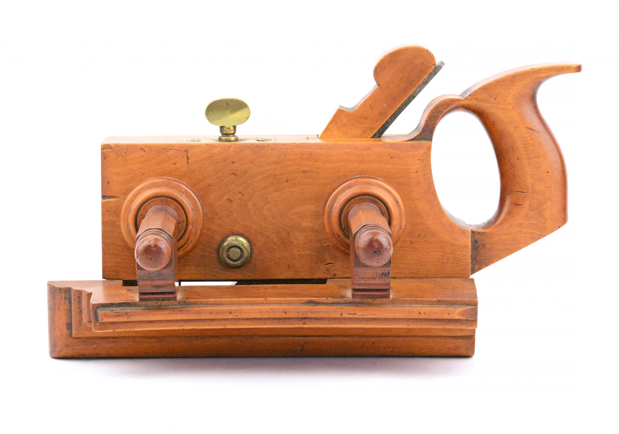 Excellent D.R. Barton Solid Boxwood Handled Plow Plane – Vintage Vials