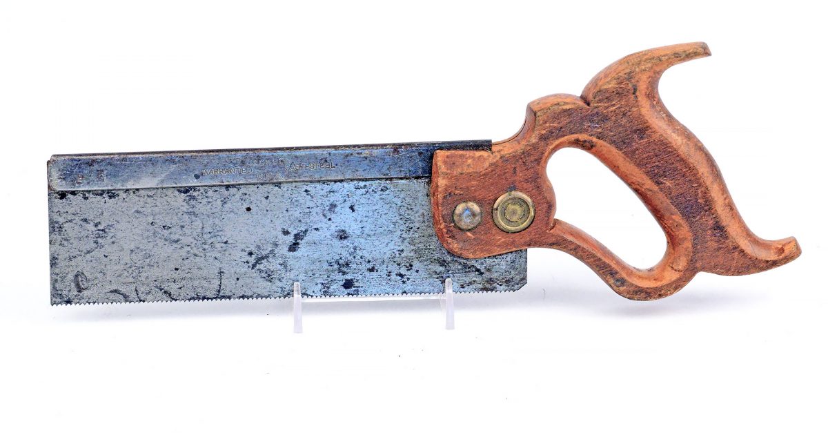 Jackson Warranted USA 8 inch 13 TPI Back Saw – Vintage Vials