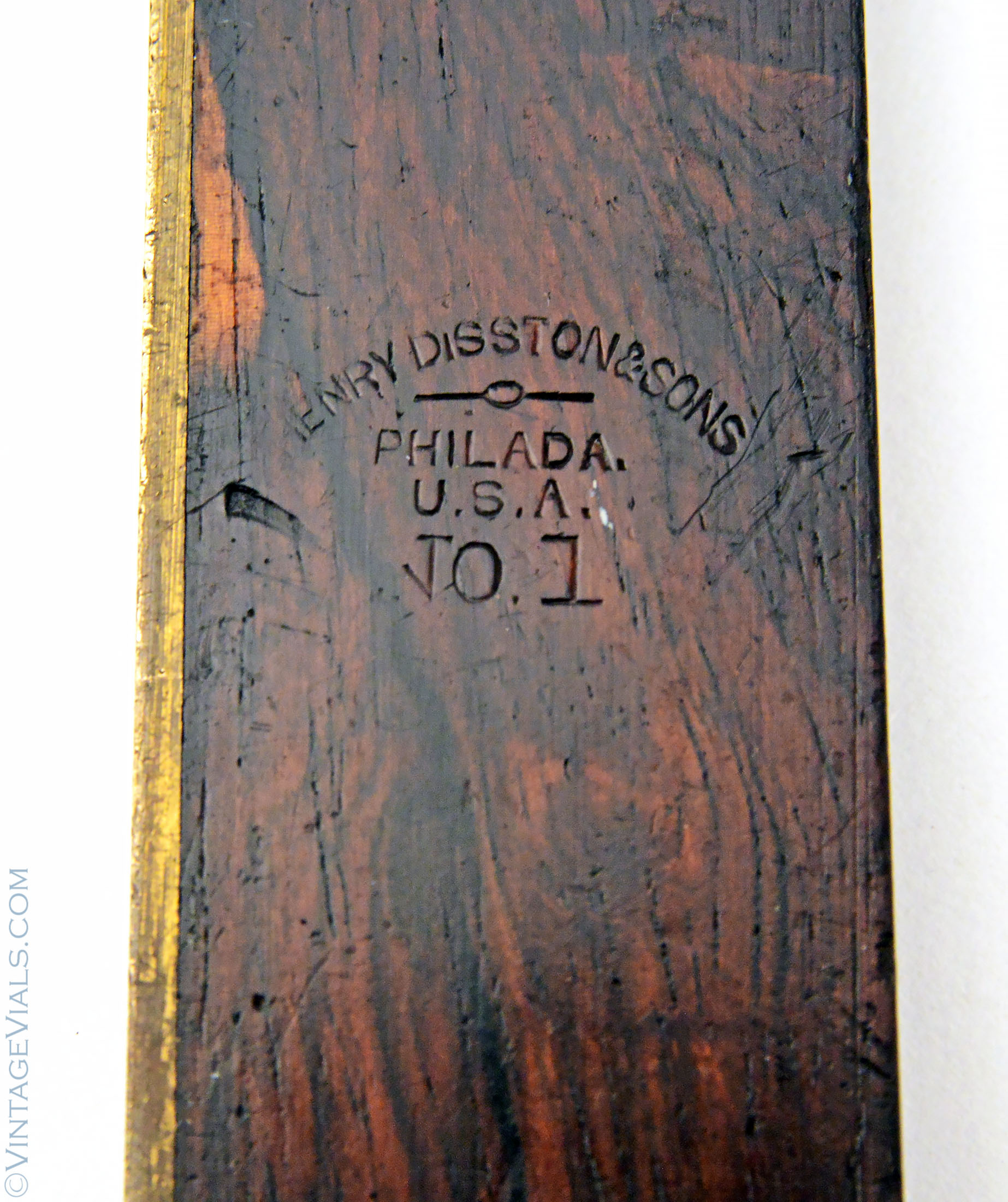 Fine HENRY DISSTON & SONS No. 1 Rosewood Try Square – Vintage Vials
