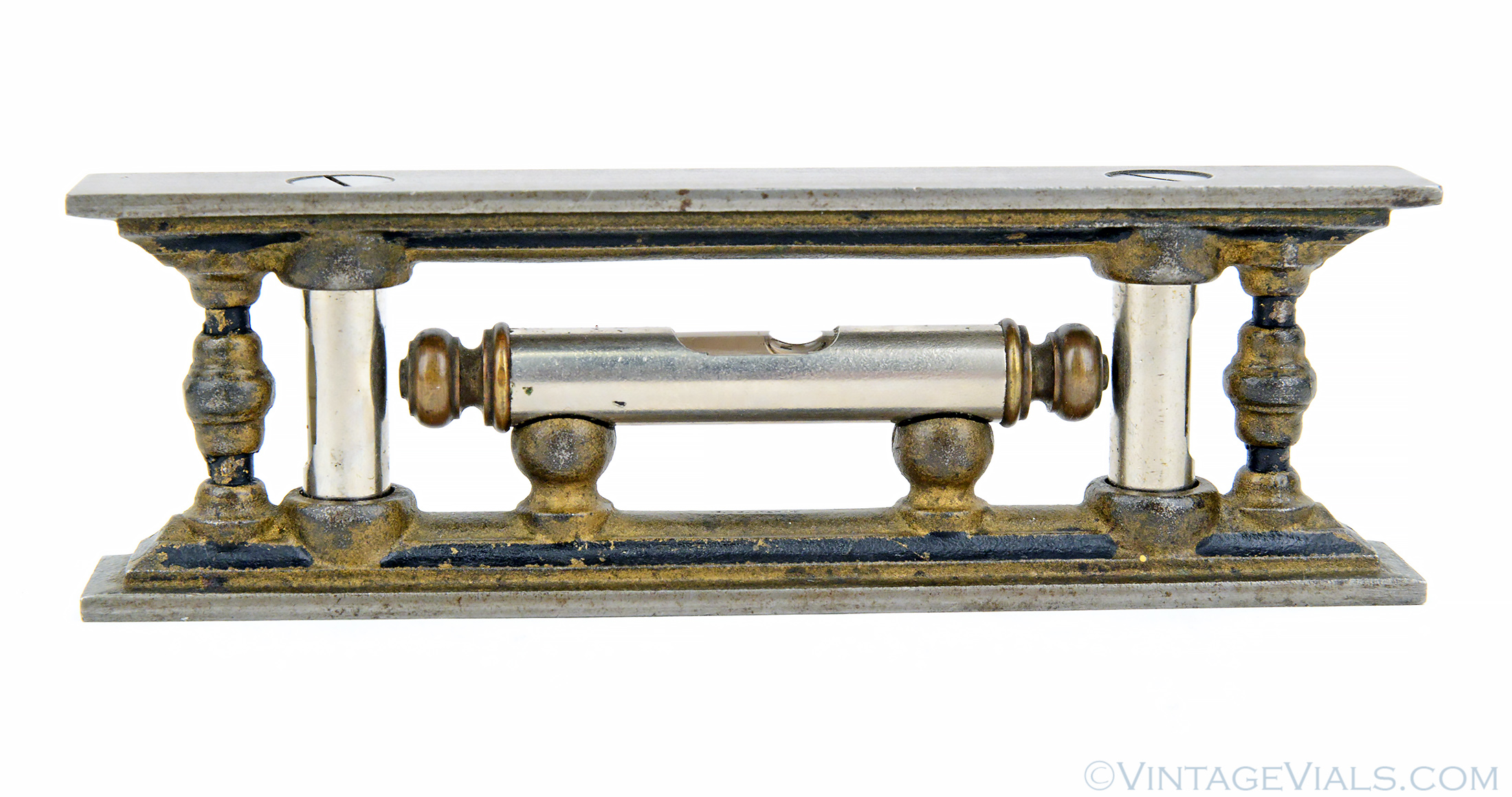 Incredible! Type 1 DAVIS 6″ Spindle Level with Original Gold… – Vintage ...